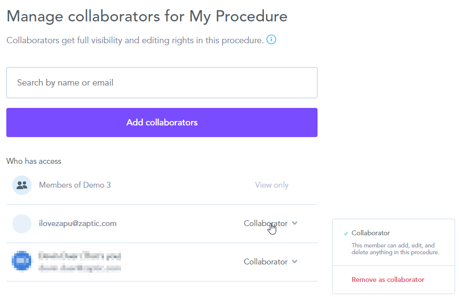 Task Flows – Zaptic